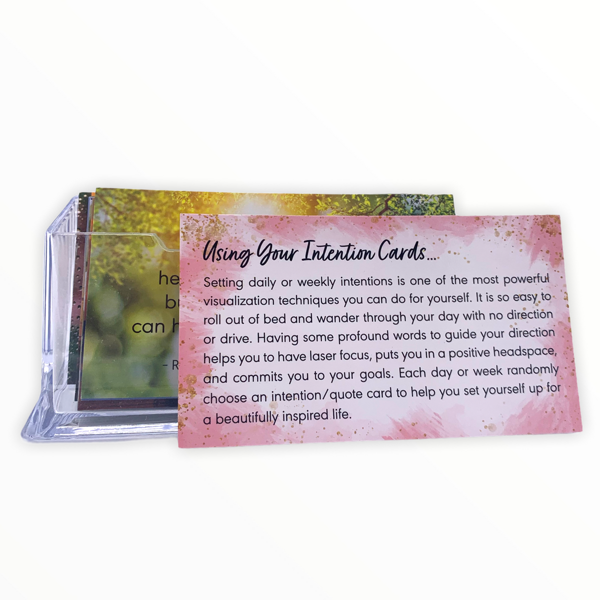 Daily Intention Cards – Rock the Top Inc.