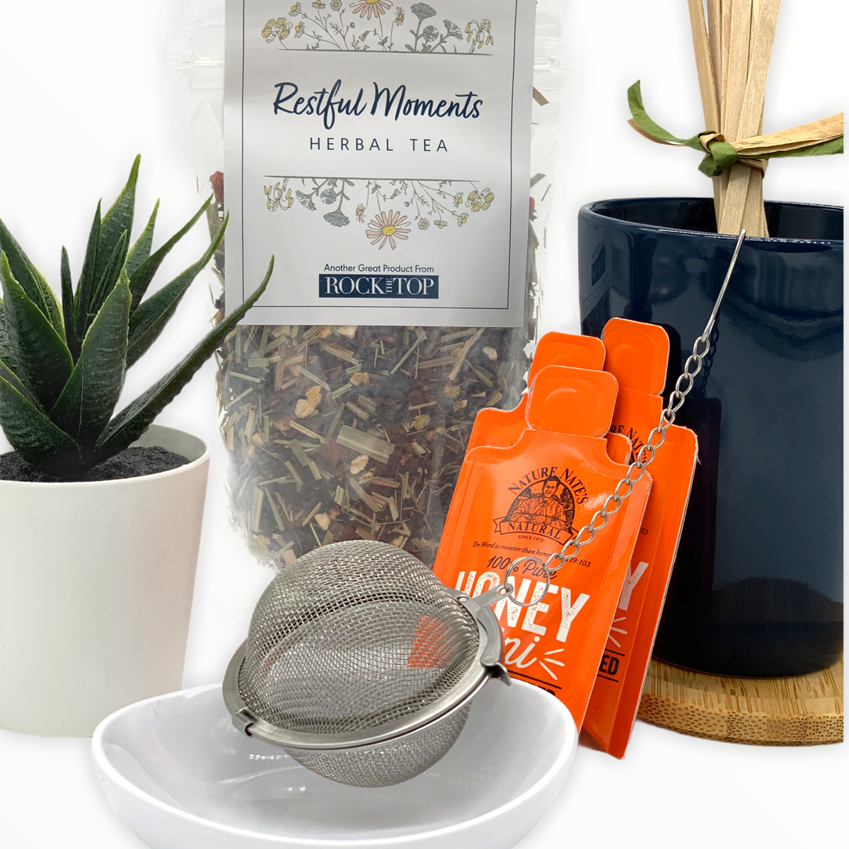 Restful Moments Tea Box – Rock the Top Inc.